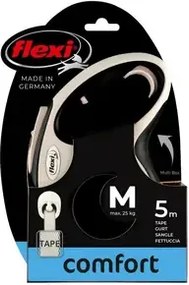 Flexi Comfort M pásek 5m černé / Vodítko