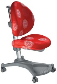 Mayer Dětská rostoucí židle myPony Barva potahu: červená se vzorem PE091