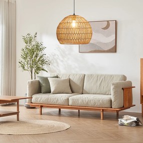 Costway Pletené závěsné svítidlo Boho stropní svítidlo