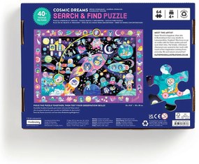 Mudpuppy Puzzle Hledej a najdi Vesmírné sny 64 dílků