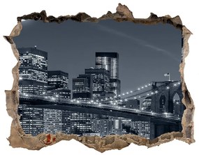 Wallmuralia Fototapeta díra na zeď Manhattan New York 95x64 cm