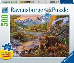 Ravensburger Puzzle Divočina XXL / 500 dílků / od 12 let