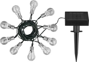 Livarno® Solární světelný LED řetěz, 10 LED (žárovky)