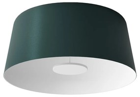 Linea Lihgt CA053DGBWDI Delfi_S, moderní stropní svítidlo, 32W LED 3000K, tyrkysová, průměr 65cm