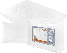 Bellatex SET OVEČKA - dětský 90x135 cm + 40x60 cm Bílá 90x135 cm, 40x60 cm