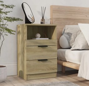 vidaXL Noční stolek kompozitní dřevo [811232] Barva: Bílá