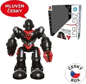 MaDe 08796 - Zigybot Robot Hektor rapující robot mluví česky 35cm