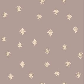 Dekornik Tapeta hvězdy světle hnědá 280×50 cm