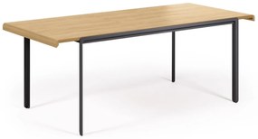 OnaDnes -20% Dubový rozkládací jídelní stůl Kave Home Nadyria 160/200 x 90 cm