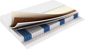 MT Matrace MILANO Plus s latexem a kokosem 120x200 cm, 21 cm H3
