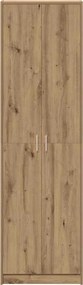 Šatní skříň Artisanový dub 55 x 25 x 189 cm Kompozitní dřevo 3334016