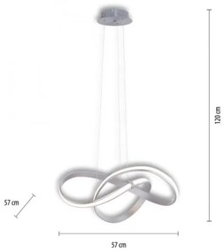 Paul Neuhaus 8291-55 - LED Stmívatelný lustr na lanku MELINDA LED/30W/230V