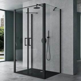 design sprchový kout RAVENA R66 - U-form 90-140cm