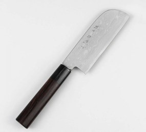 Hideo Kitaoka Shirogami Satin Nůž Kamagata Usuba 12 cm