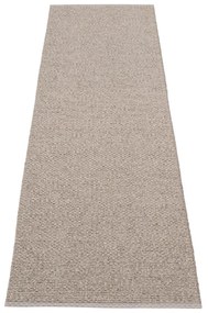 Vinylový koberec Pappelina SVEA Mud Metallic/Mud Velikost pappelina: 70x320 cm