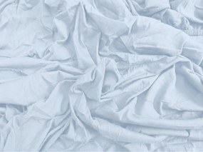 Jersey prostěradlo světle modré 90 x 200 cm