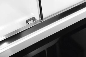 Polysan, LUCIS LINE čtvercová sprchová zástěna 900x900mm, čiré sklo, DL1615