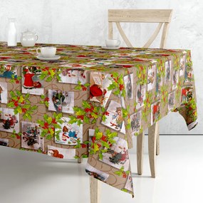 Ubrus PVC FL-1575-04 - vánoční, Role 140cm x 20m