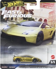 Mattel Hot Wheels Premium Fast & Furious (více druhů) Vícebarevná