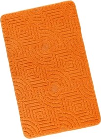 Bellatex koupelnové předložky BANY 60x100 cm 60x100 cm Bludiště Oranžová