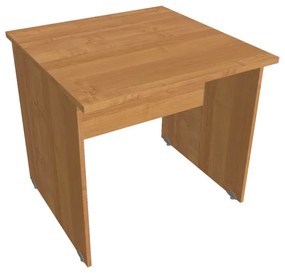 Stůl jednací rovný 80 cm - Hobis Gate GJ 800 Dekor stolové desky: olše, Dekor lamino podnože: olše
