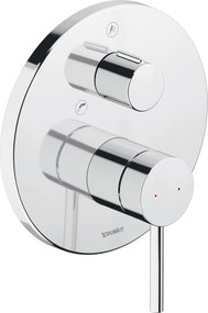 Duravit Circle jednopáková podomítková vanová baterieVysoce lesklý chrom - 2 spotřebitelé
