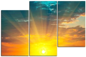 Obraz na plátně - Západ slunce 1200D (105x70 cm)