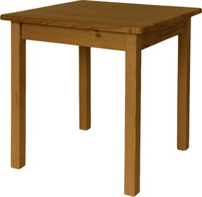 Dede Stůl z masivu borovice 70x70 cm dub