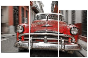 Obraz na plátně - Klasické americké auto 1123FC (150x100 cm)