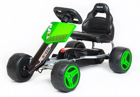 Dětská šlapací motokára Go-kart Baby Mix Speedy zelená Barva: zelená