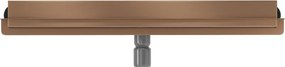 Mexen Flat Wall lineární stěnový odtok 2v1 70 cm, kartáčovaná měď - 1C30070