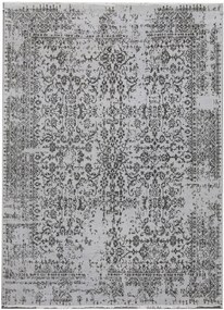 Diamond Carpets koberce Ručně vázaný kusový koberec Diamond DC-JK 1 silver/black ROZMĚR: 365x457