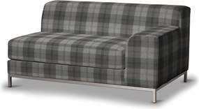 Potah na pohovku IKEA, pravé provevedení Kramfors 2-místná barva šedá látka pletený vzor, vzorované