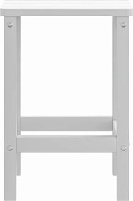 Zahradní stolek Adirondack bílý 38 x 38 x 46 cm HDPE 318641