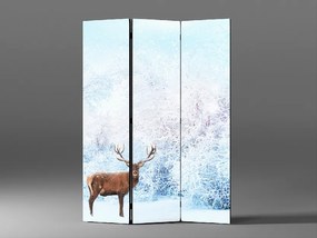 Liox Paraván jelen v zimní krajině Rozměr: 135 x 180 cm