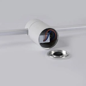 BRILAGI - LED Venk. nást. svít. AURA LED/12W/230V 3000K IP54 65 cm bílá CRI 90