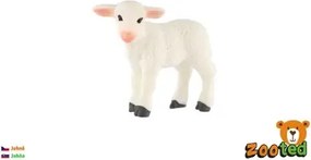 ZOOTED Zvířátko Ovce domácí, jehně / Plast / 5 cm / 3+