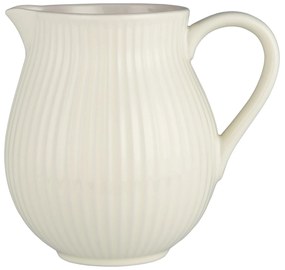 Ib Laursen Keramický džbán Mynte Butter Cream 2 l, krémová barva, keramika