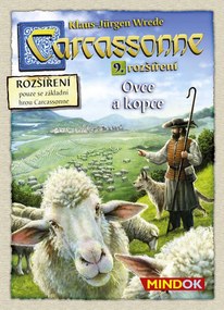MINDOK HRA Carcassonne 9. rozšíření  Ovce a kopce  *SPOLEČENSKÉ HRY* mn161