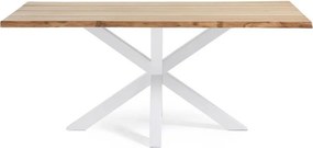 Jídelní stůl s deskou v dubovém dekoru 90x160 cm Argo – Kave Home
