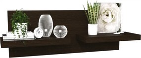 Závěsná police PALO 2P wenge (90 x 30) cm