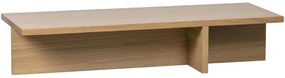 OnaDnes -20% Hoorns Dubový konferenční stolek Skinner 135 x 49 cm