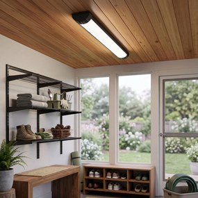 Toolight Toolight, JNH053-18N, lineární LED svítilna 60 cm, 18 W, 4000 K, černá, OSW-56249