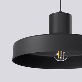 Sollux Lighting Závěsné svítidlo BILO černé