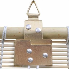 Zatemňovací rolety z přírodního bambusu 4 ks 120 x 160 cm 278743