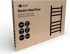 Solight Elektrický sušák ručníků 130W / Sušák ručníků / Nástěnný / 30–