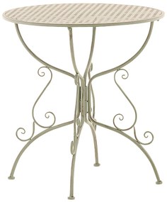 Kovový stůl GS13436802 - Zelená antik