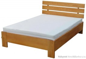 dřevěná jednolůžková postel z masivního dřeva Symfonia chalup