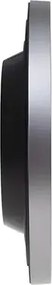 Maul Step bílá/stříbrná / Nástěnné hodiny / Quartz / O 30 cm / Plast /