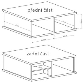 CALI | konferenční stolek C-8 | artisan